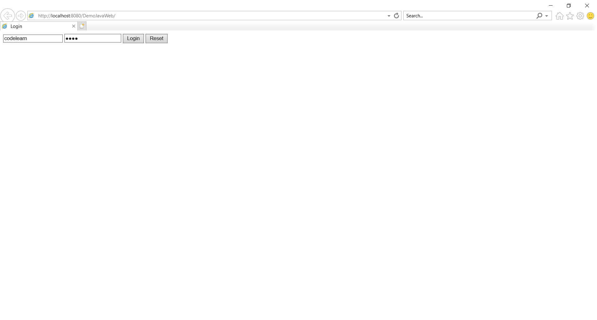 Lập Trình Web Với Java: Login (Phần 2)