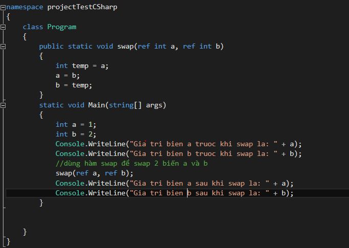 Truyền Tham Chiếu Và Tham Trị Trong C# Như Thế Nào