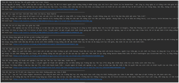 Cùng Python Crawl Dữ Liệu Để Tạo Bài Báo Nhanh