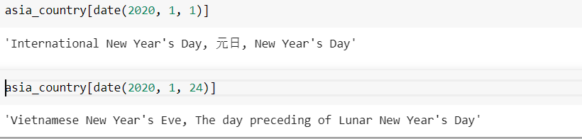 Vọc Vạch Thư Viện Holidays Trong Python